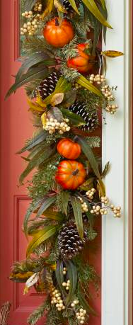 Fall Garland Decor Ideas * The Holidaze Craze