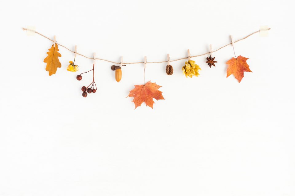Fall Garland Decor Ideas * The Holidaze Craze