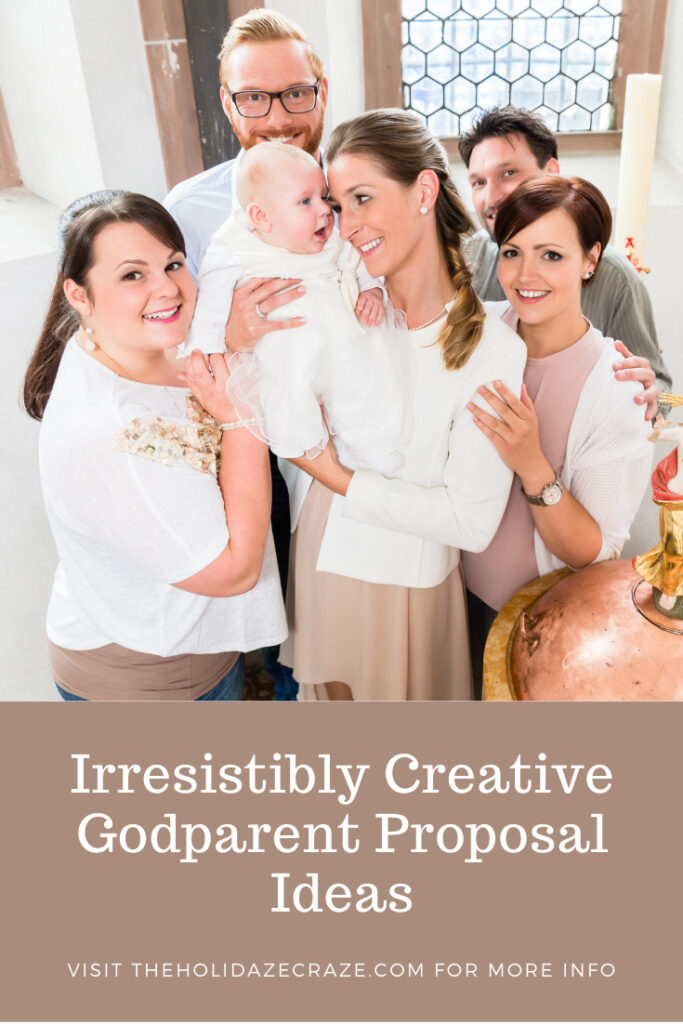 Godparent Proposal Ideas: Godparents-Celebration-Theholidazecraze.com