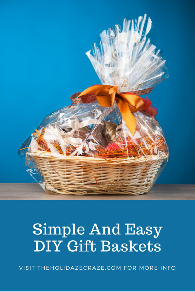 DIY Gift Baskets : For HIm, FOr Friends, Cheap * The Holidaze Craze